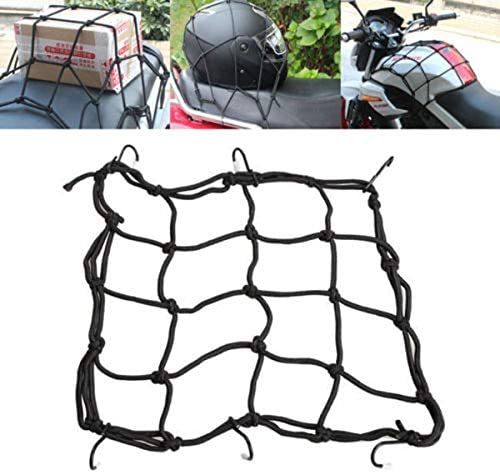 Universal Bungee Cargo Net Motorbike Helmet Mesh Storage Motorcycle ...