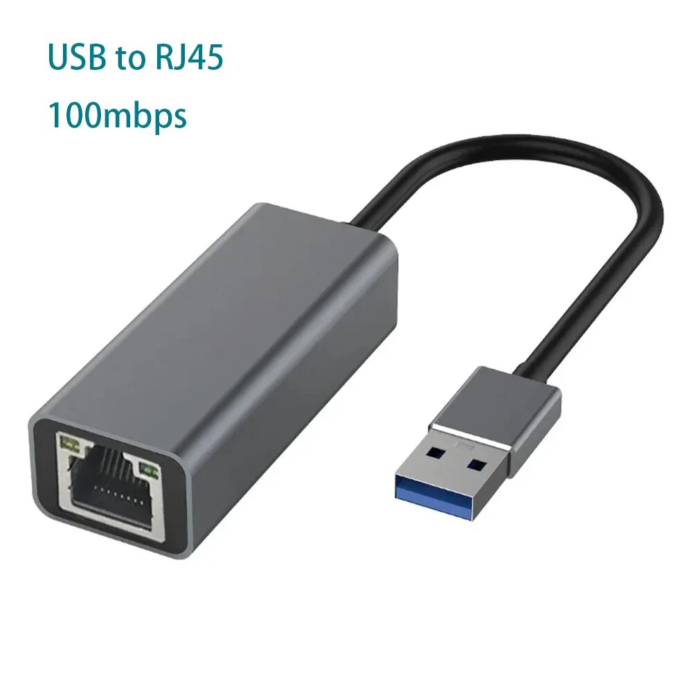 USB Type-c To RJ45 100/1000Mbps Lan Internet Cable Aluminum USB Type C ...