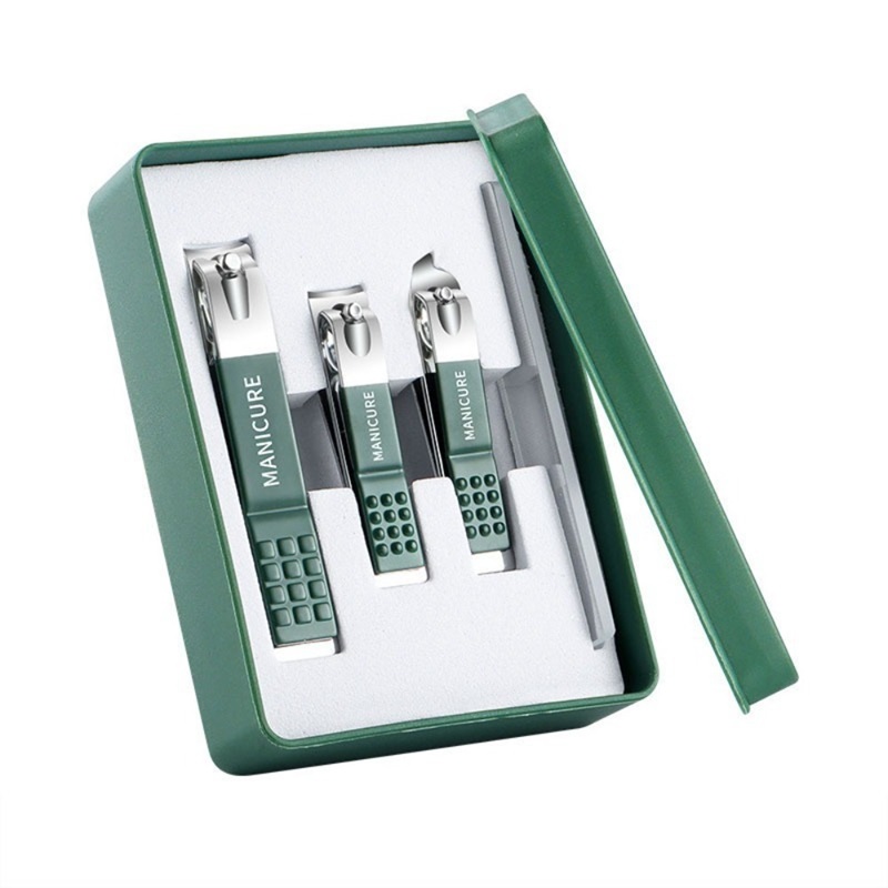 4Pcs Stainless Steel Nail Clippers Set Germany nail clipper set a full ...