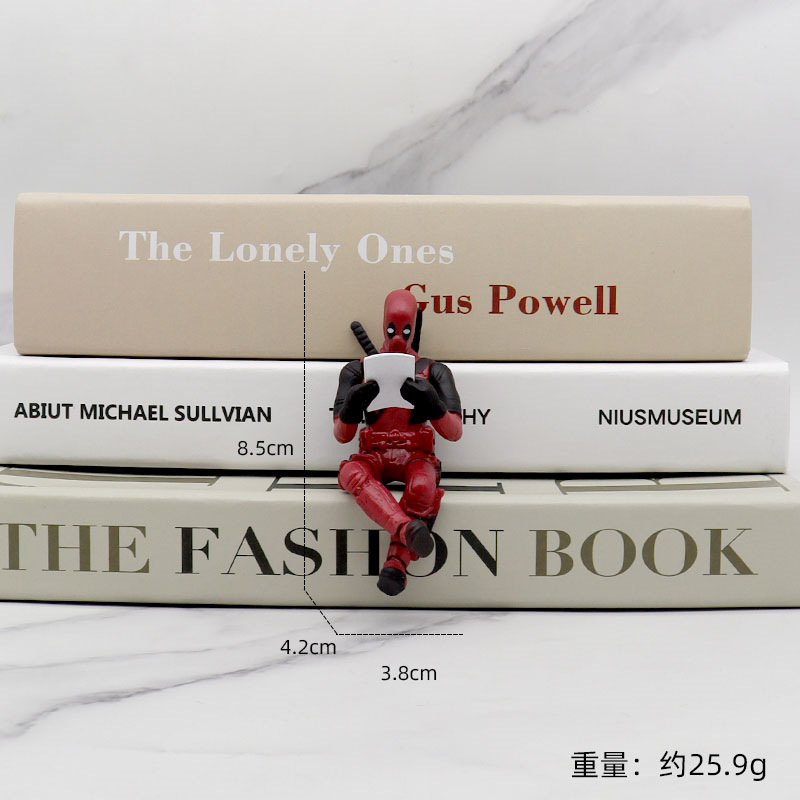 Desk Decoration Deadpool Car Home Office Marvel 8cm X-MAN Funny Cute ...