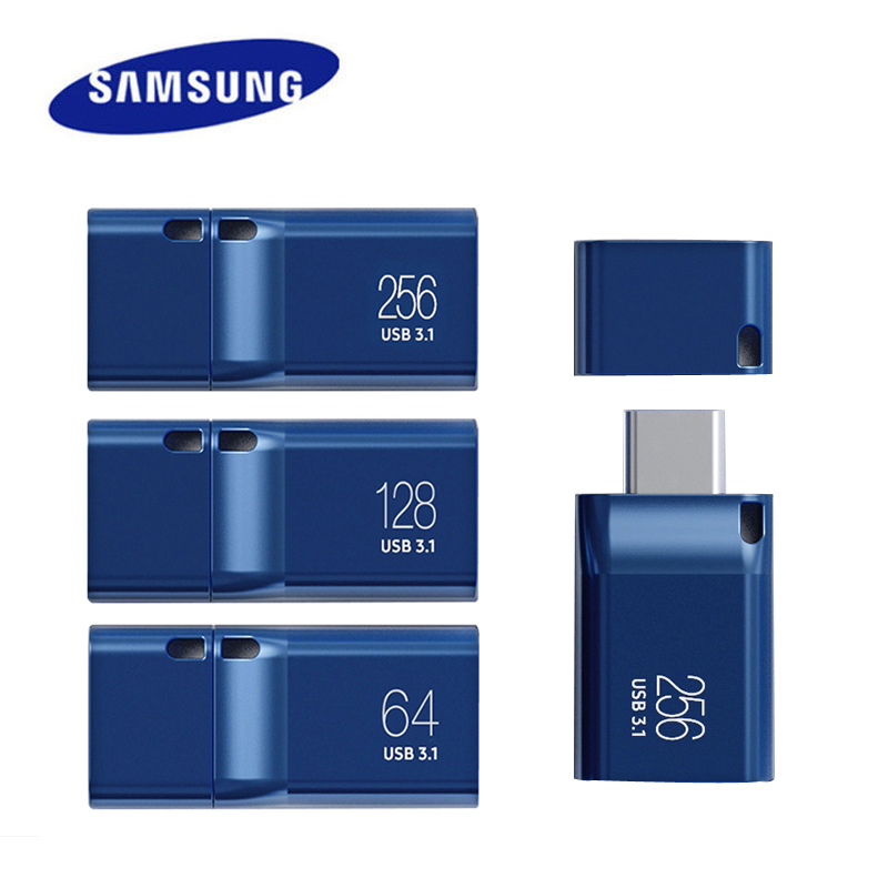 SAMSUNG Type-C USB Flash Drive 256G 128G 64GB Pen Drive USB 3.1 Type C ...