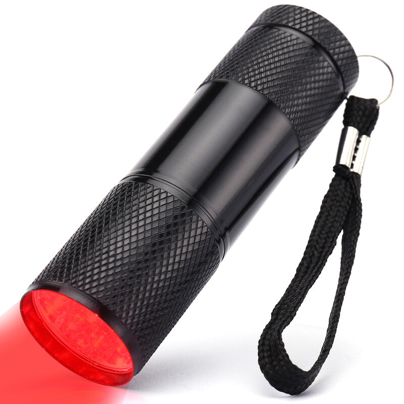 Red light flashlight infrared blood vessel light portable finder vein ...