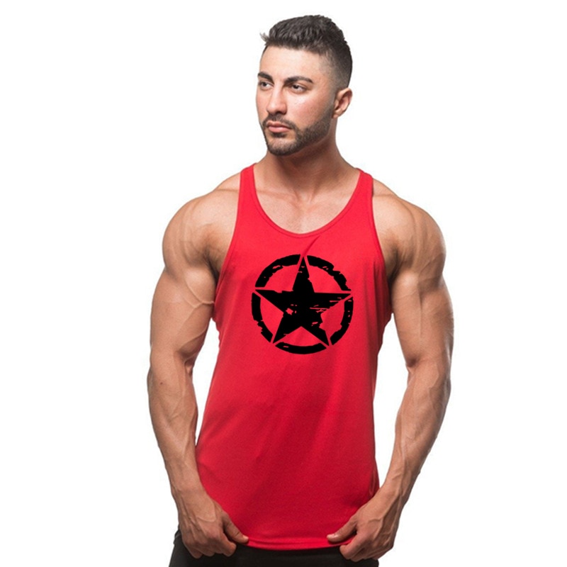 Gym muscle Bodybuilding Fitness Stringer Men TaTop gyms Gorilla Wear ...