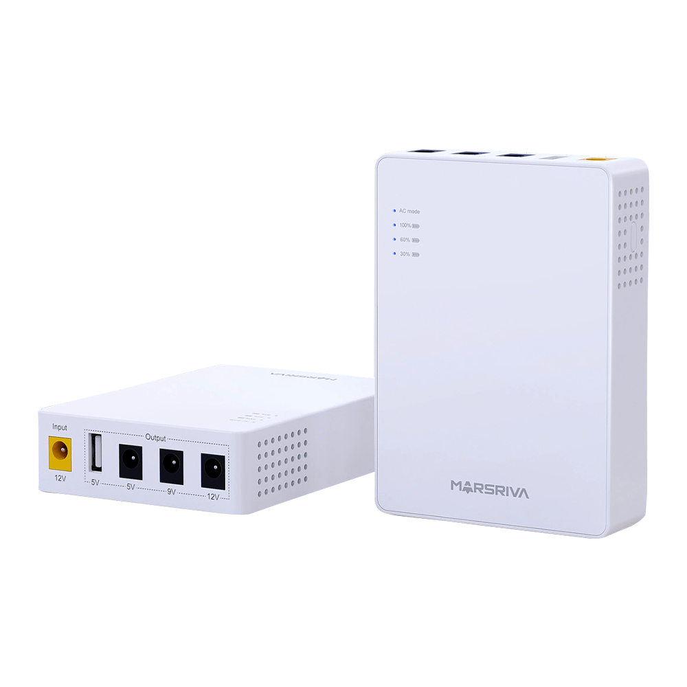 MARSRIVA KP3 10000mAh Smart Mini DC UPS for Router | Daraz.com.bd