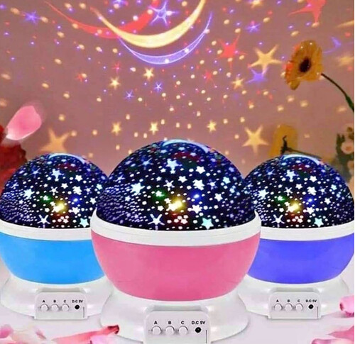 Star Master Rotating Starry Sky Light, Colorful Night Lights Projector ...