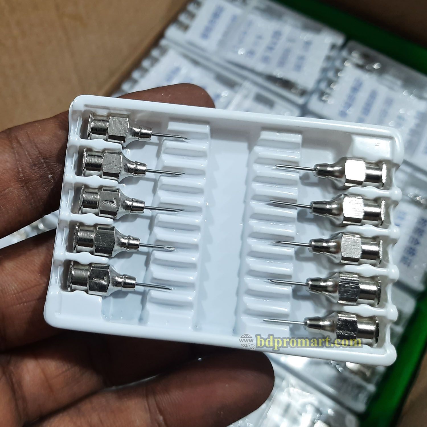 10Pcs 7x8 Size Poultry Livestock Veterinary Injection Syringe Needles ...