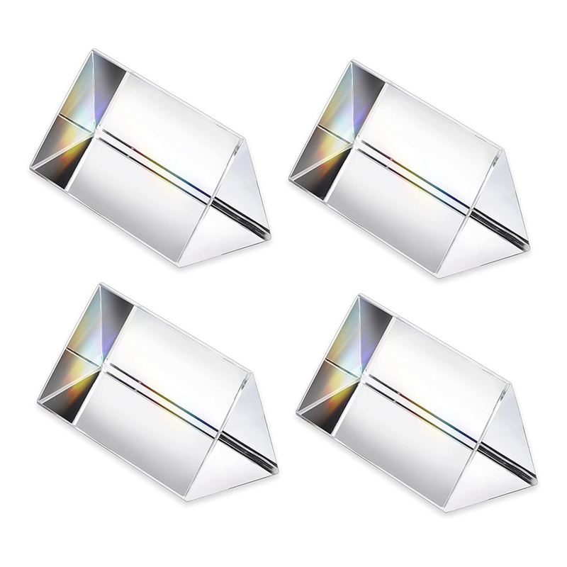 Triangular Prism for Rainbow Lights Crystal Optical Prisms Glass ...