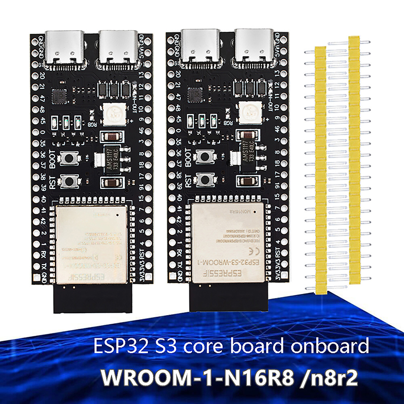ESP32-S3-N16R8 WiFi Bluetooth-compatible BLE 5.0 Mesh Development Board ESP32S3 Wireless Module ...