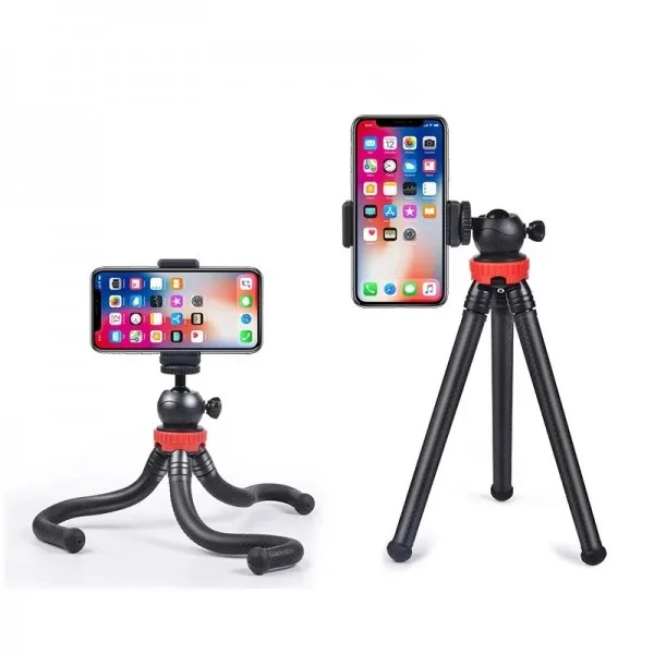 Portable Flexible and Universal Mobile Phone vlogging Tripod Octopus ...