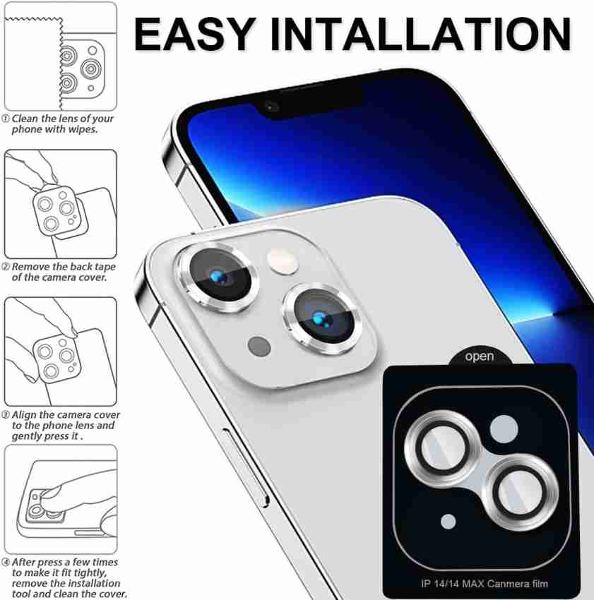 For Apple iPhone 14 Plus - WSKEN Metal Anti Scratch Camera Lens Screen ...