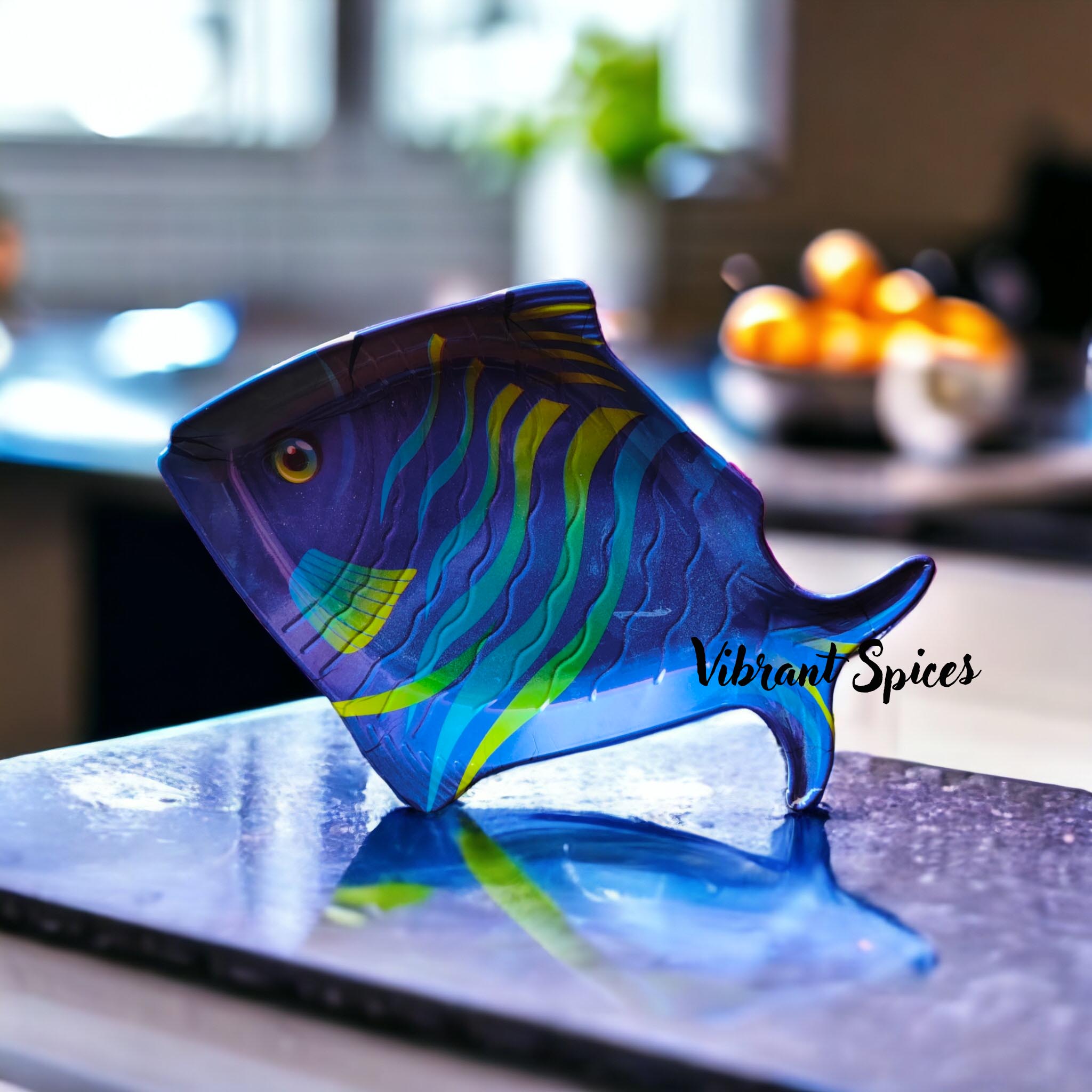 new Excusive Fish Design Serving Dish / Plate 12" Inch, Oven Proof melamine