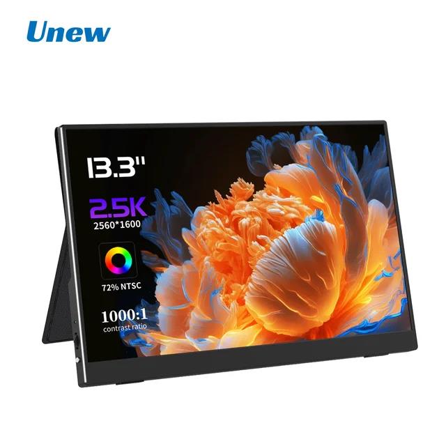 13.3 inch 1080P 2.5K Portable Monitor Display External Screen for ...