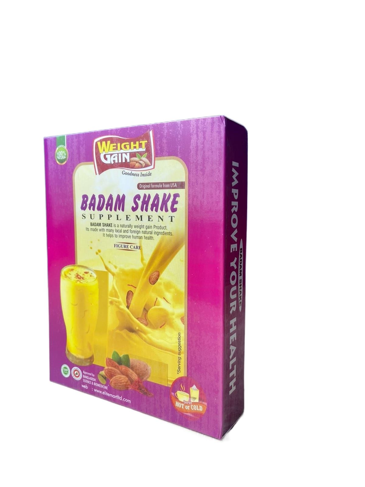 Weight Gain Badam Shake Supplement (Original Formula from USA) | Daraz ...