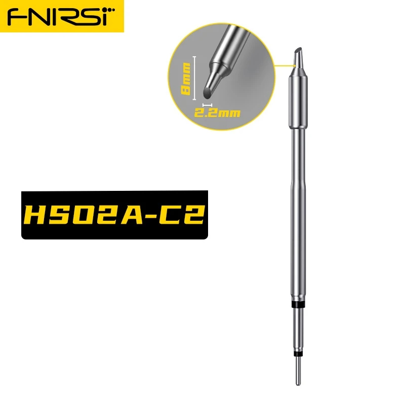 FNIRSI HS-02 Series Soldering Iron Head Accessories, B2 C2 HS-02A/B ...
