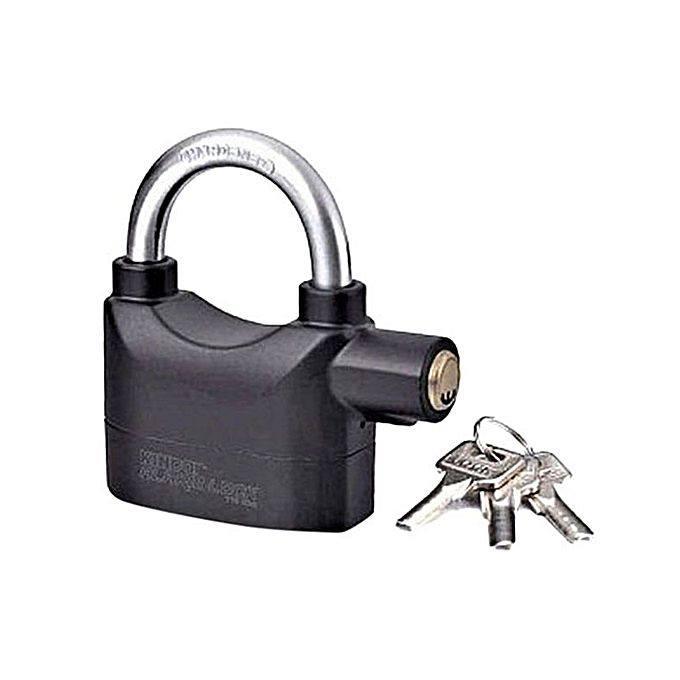Security Alarm Lock - Black | Daraz.com.bd