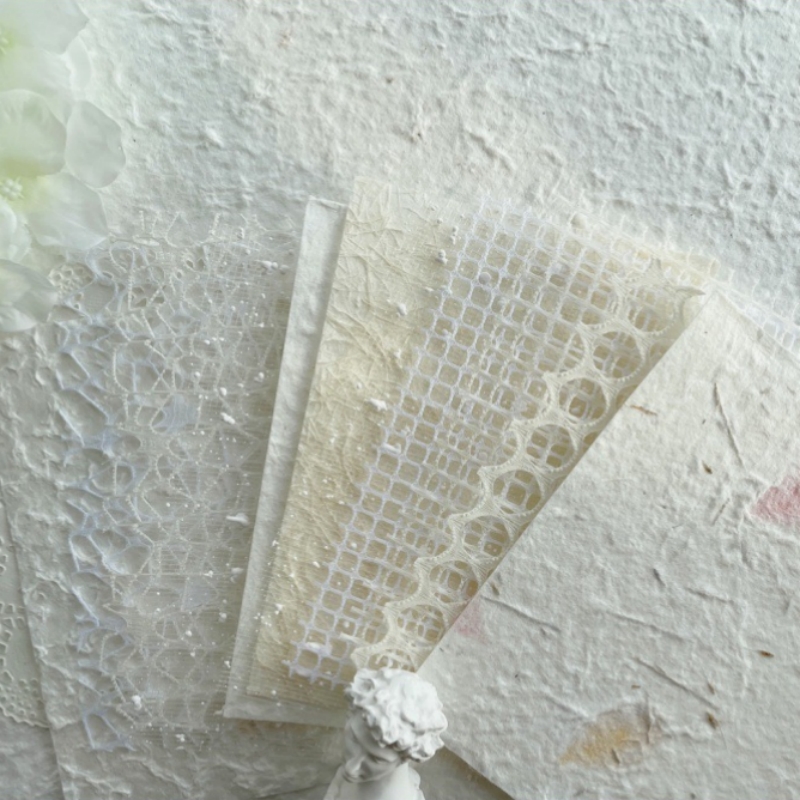 RHS Online 10PCS A6 Size Specialty Paper Textured Paper Mesh Material ... RHS Online 10PCS A6 Size Specialty Paper Textured Paper Mesh Material ...