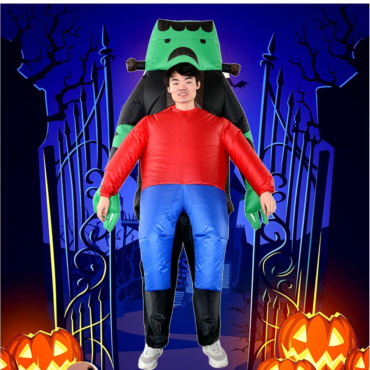 Halloween Scary Inflatable Science Party Bar Dress Costume Waterproof w ...