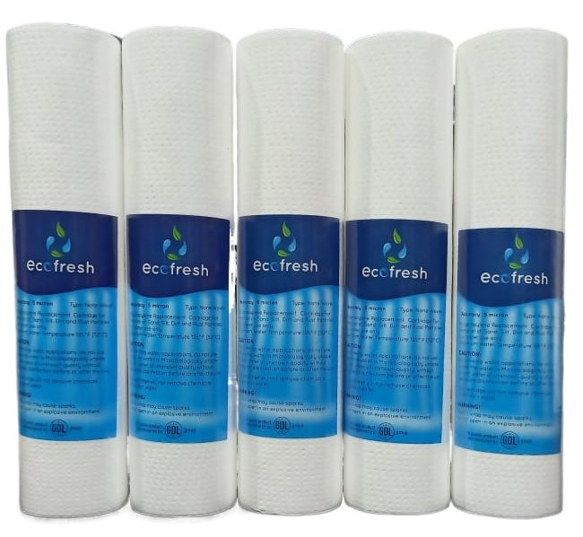 10 inch Ecofresh PP (Polypropylene) Filter For RO & direct line Water ...