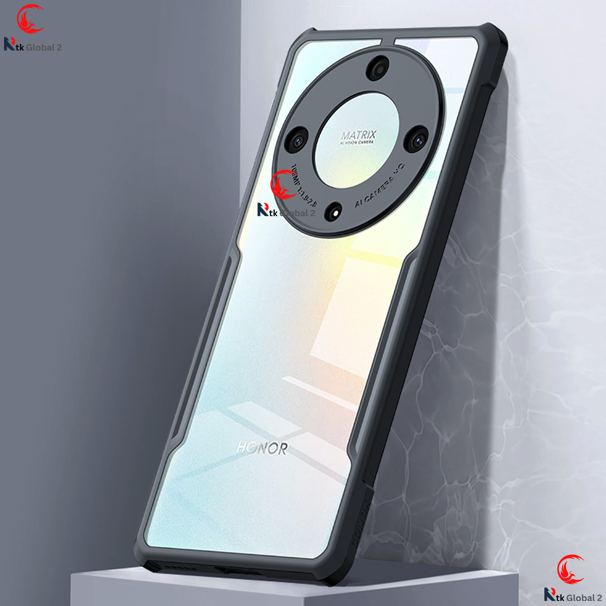 For Honor X9A Xunddu Shockproof Clear back Cover for For Honor X9 Back ...