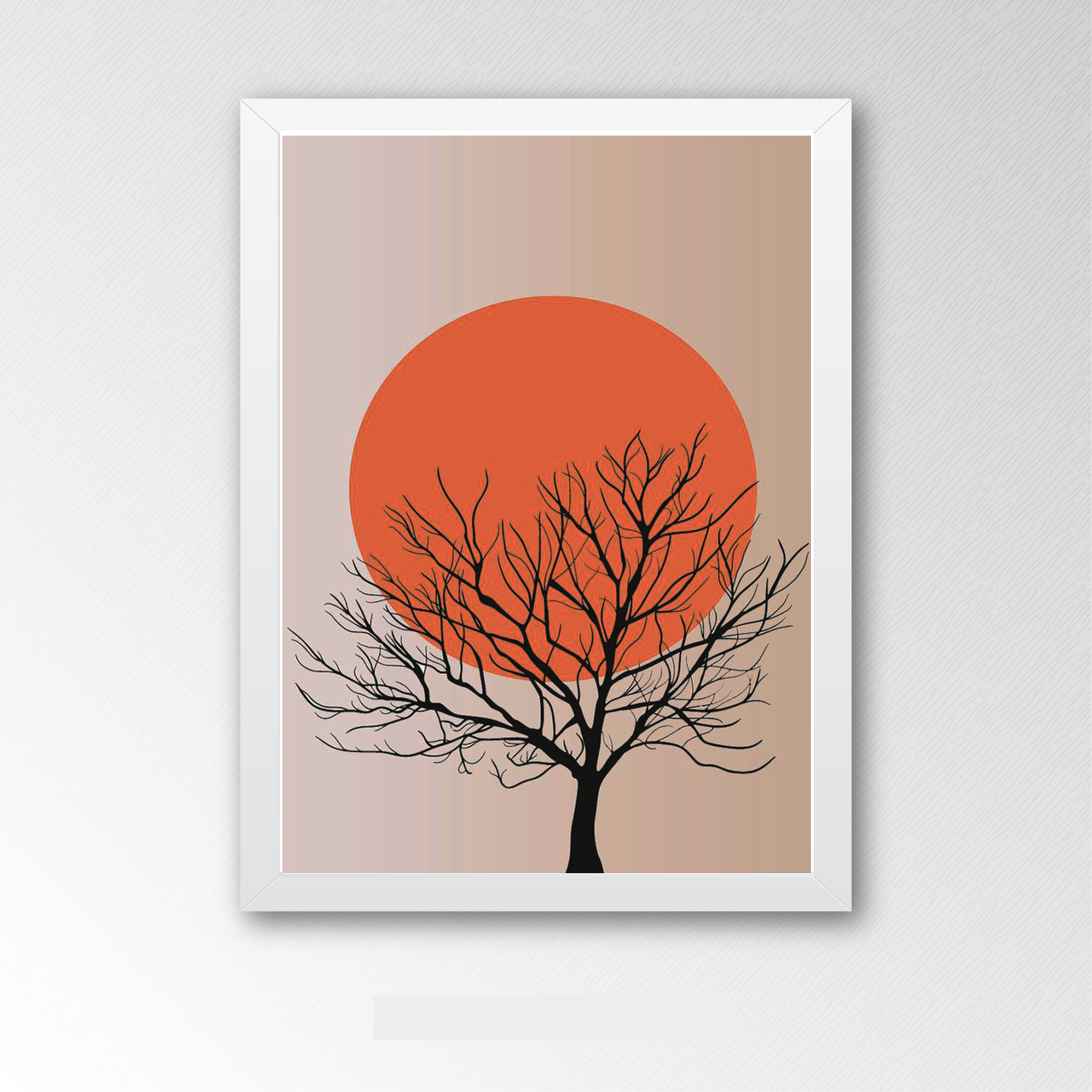 Elevate Your Wall Decor with the white Fiber Art Photo Frame: A ...