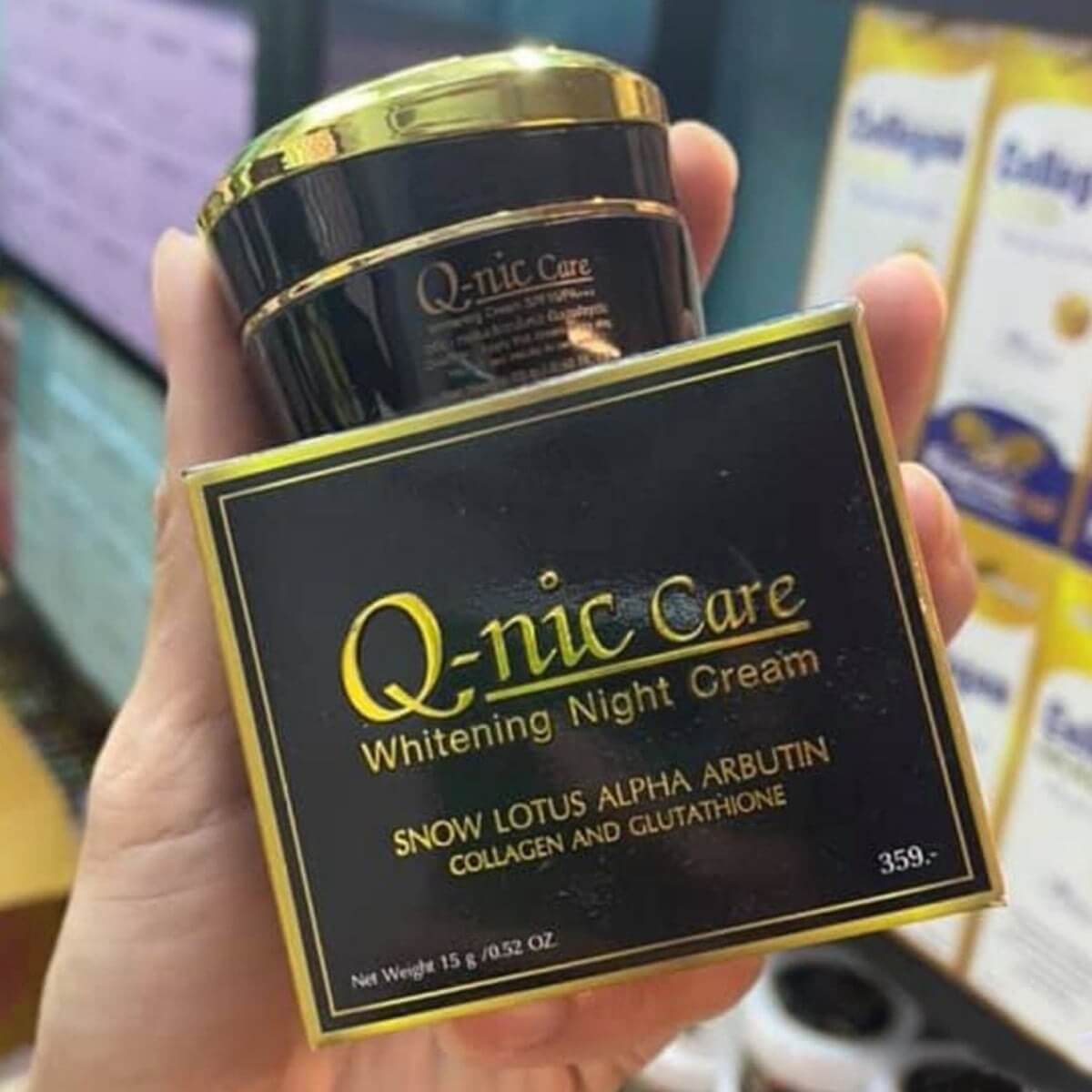 Q-nic Care Whitening Night Cream 15g | Daraz.com.bd