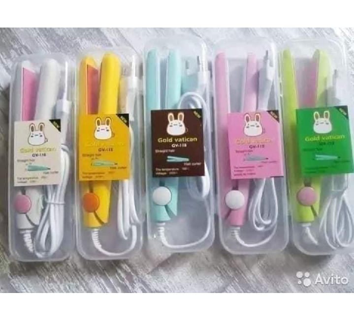Mini hair straightener cute and colourful 1 pis ;''.,. | Daraz.com.bd
