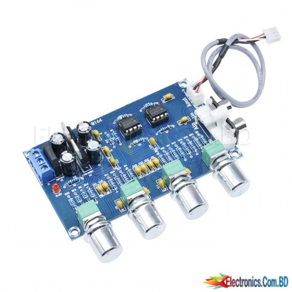 STEREO NE5532 TONE CONTROL HIFI PRE-AMPLIFIER BOARD TREBLE BASS | Daraz ...