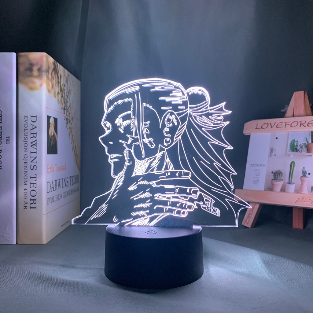 Anime Lamp Satoru Gojo Jujutsu Kaisen Led Night Light Yuji Itadori for ...