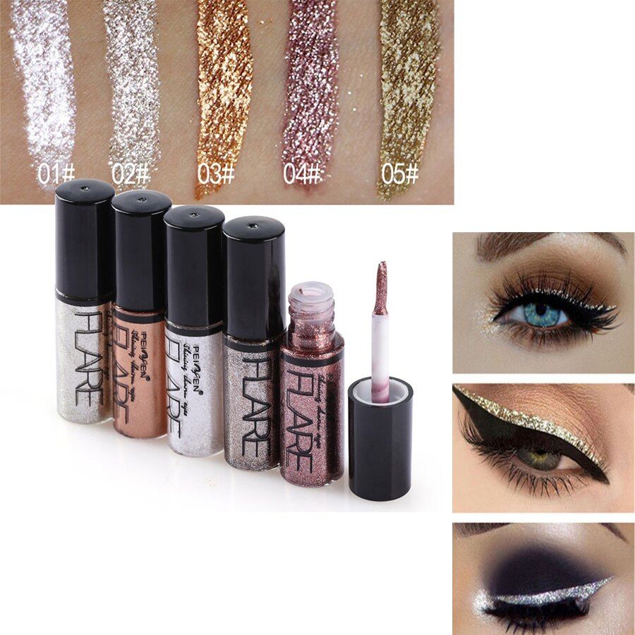 Flare 3pcs Glitter Eye-lyner pencil,3pcs Pencil set | Daraz.com.bd