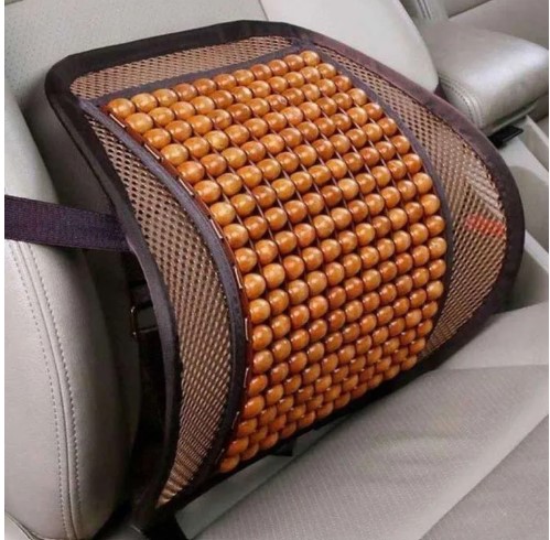 Sit Right Back Support For Car Sit & Office Sit- Wooden