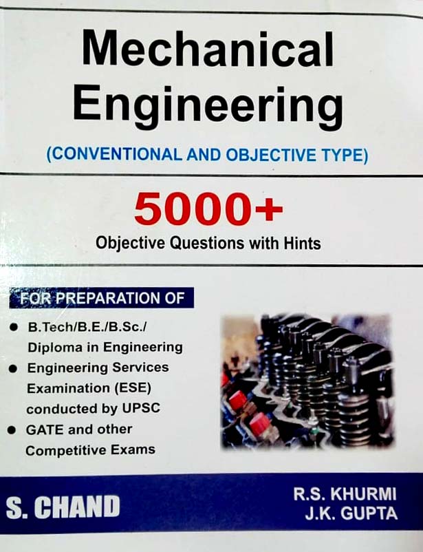 Mechanical Engineering 5000+ Objective Questions with Hints (R.S Kurmi & J.k Gupta) | Daraz.com.bd