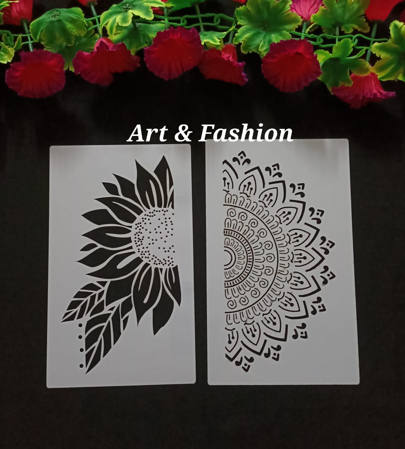 Washable Stencils panjabi design | Daraz.com.bd