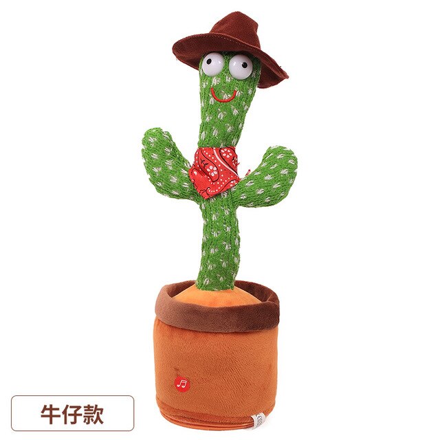 Emoin Cactus Toy that Talks, Dances, Repeats, Records and Sings ...