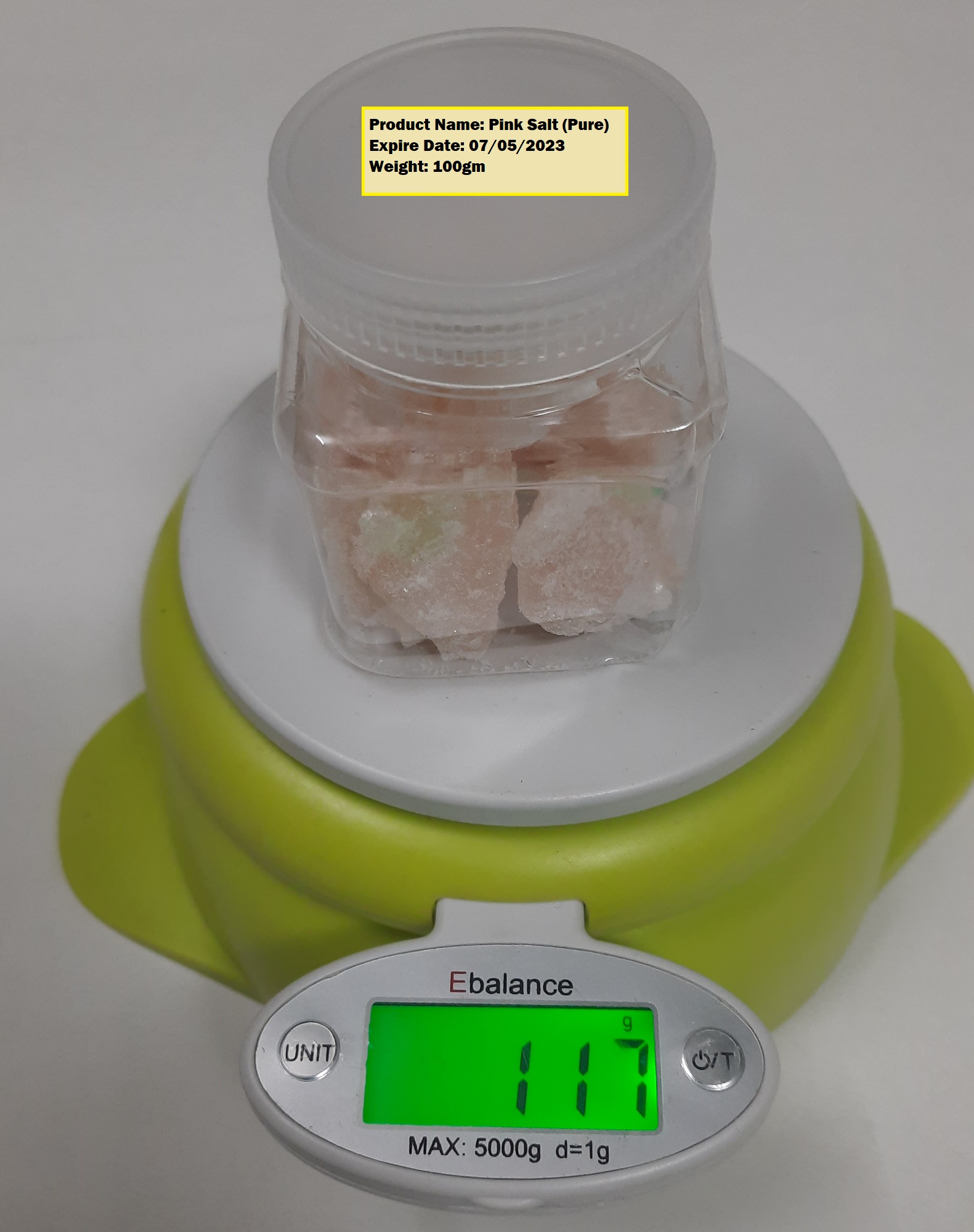 Himalayan Pink Salt 100gm Natural Rock Salt | Daraz.com.bd