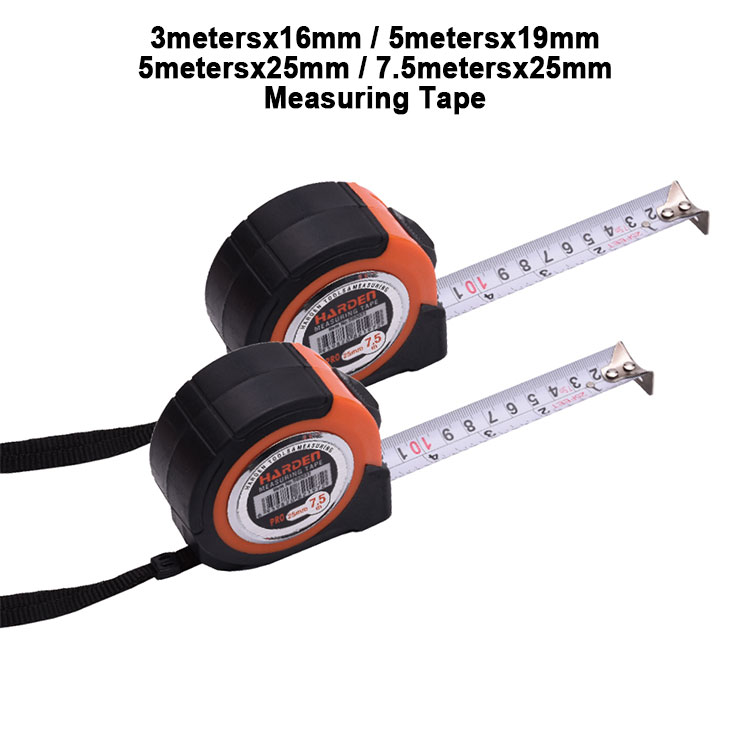 Harden 5M/16ft Measuring Tape Steel Tape (Matric & Inch) 580035