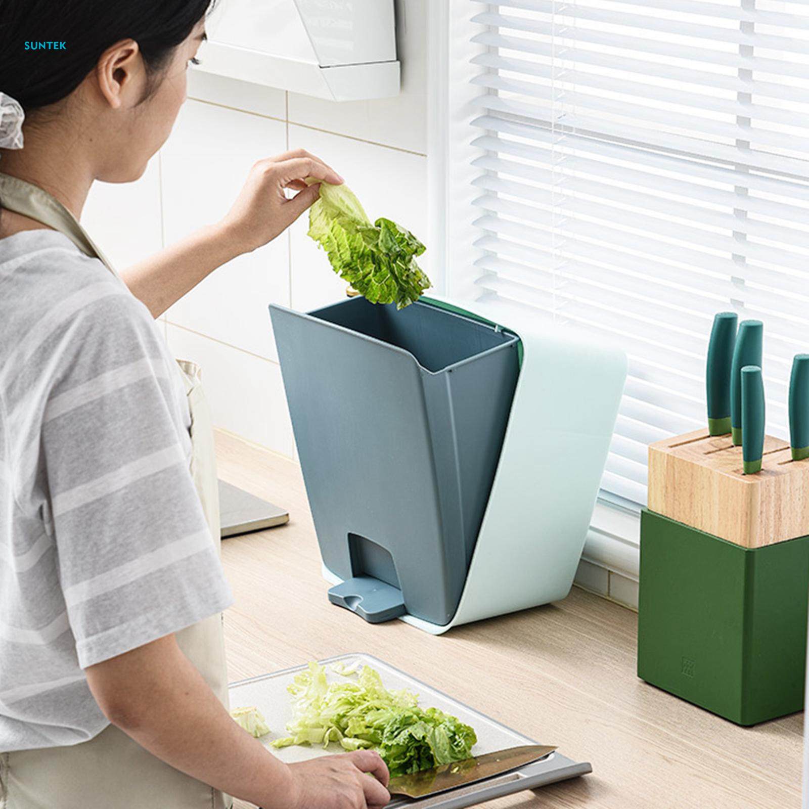 Trash Dustbin Foot Garbage Bin for Kitchen Toilet Restaurant | Daraz.com.bd