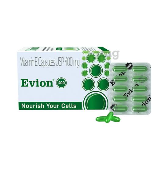 Evion 400 Vitamin E Capsules -10 Pcs | Daraz.com.bd
