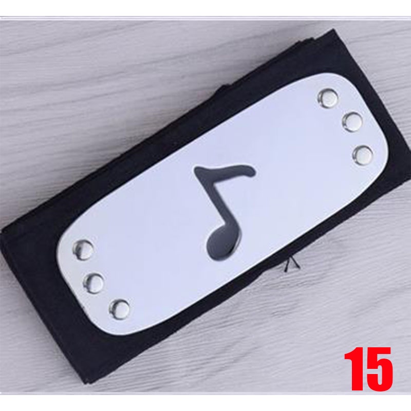 Anime Naruto Headband Akatsuki Sasuke Itachi Kakashi Ninja Unisex ...