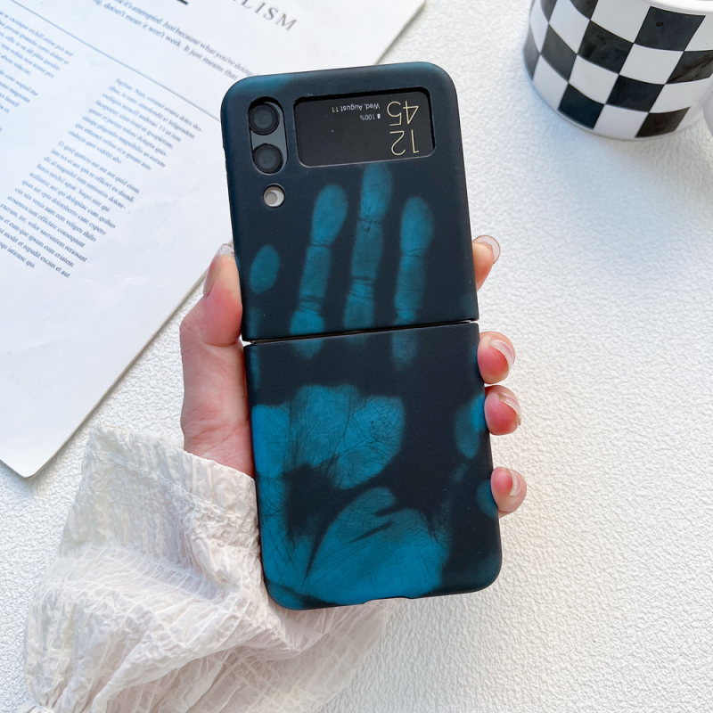 HOCE Thermal Sensing Color Changing Folding Phone Case For Samsung ...