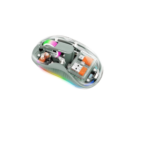 Transparent M333 Bluetooth/ Type-A / Type-C 2.4MHz Multimode Wireless ...