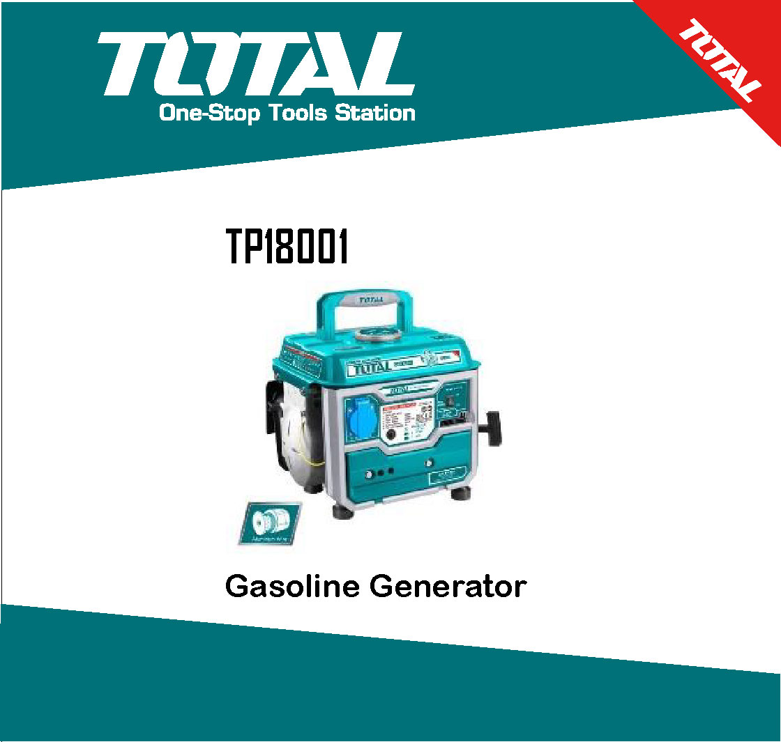 TOTAL Gasoline Generator TP18001 | Daraz.com.bd