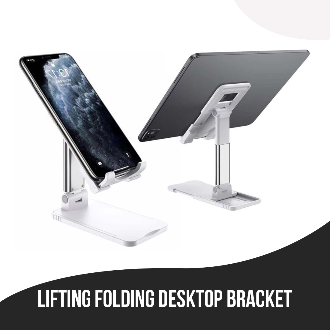 Lifting folding desktop bracket for phones and tablets | Daraz.com.bd