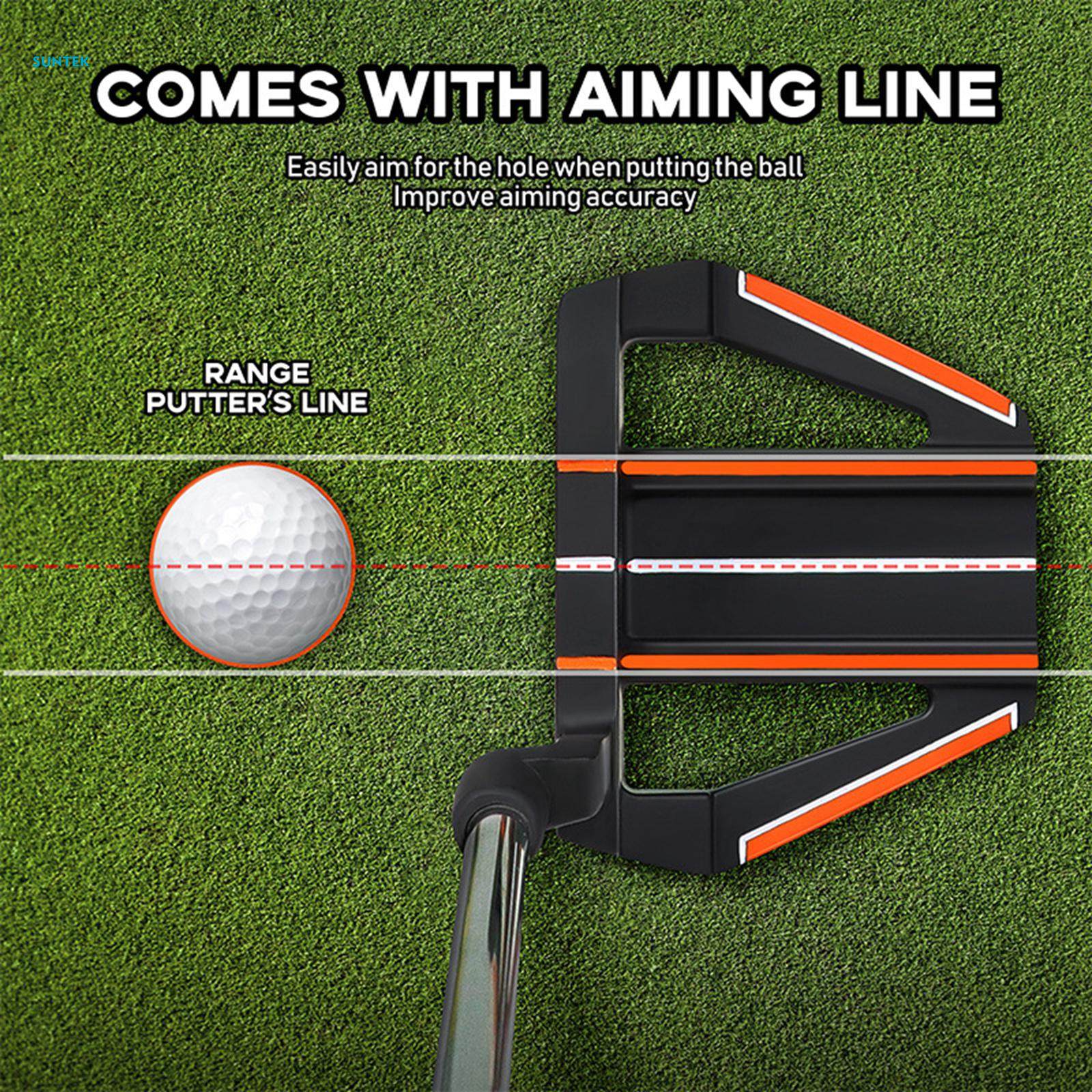 Golf Putter Right Handed Golf Putting Practice Equipment Lawn Mallet ...