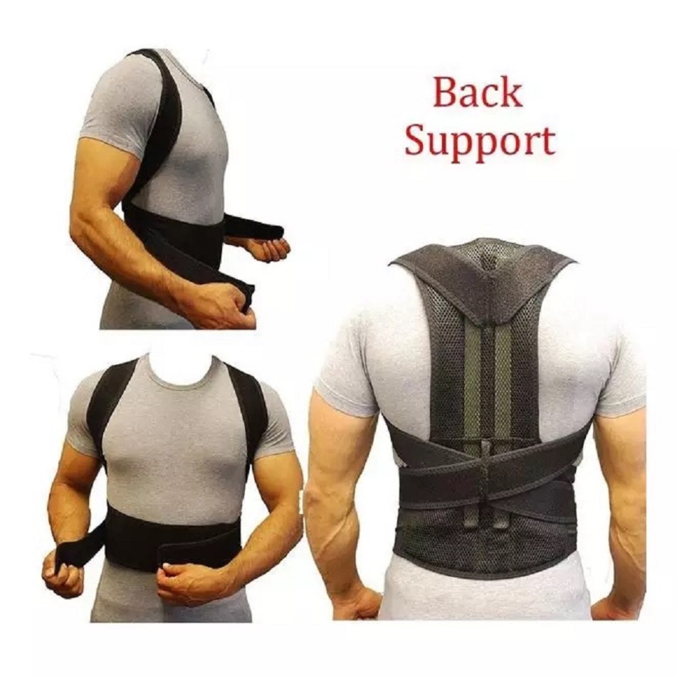 Back Brace Support Belt Lightweight And Breathable Neoprene Corrector ...