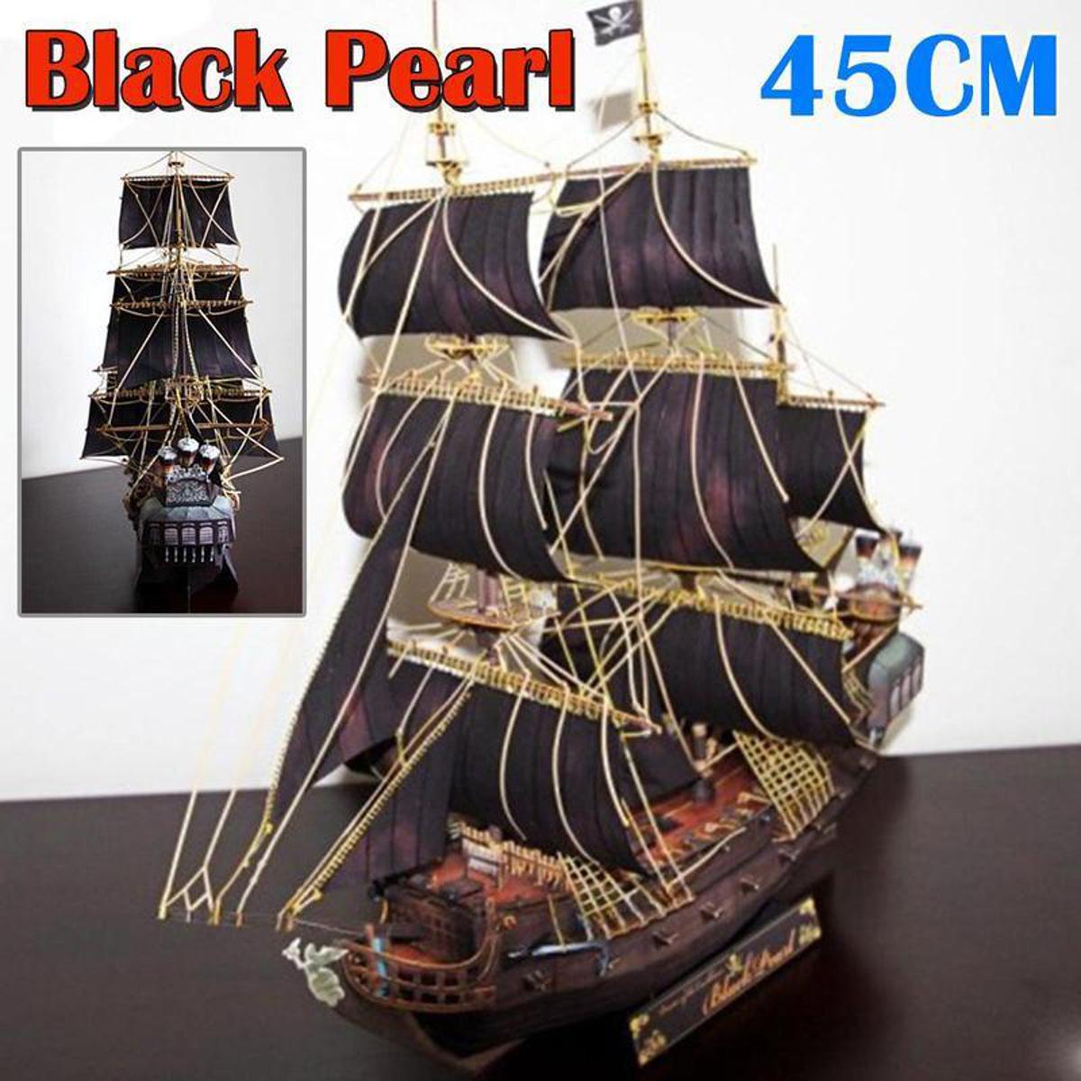 【happy one】1:200 Sailboat Model 45CM DIY Ship Model Kits Classical ...