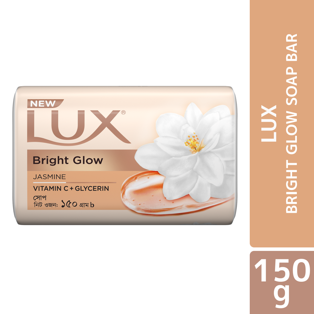 Lux Soap Bar Bright Glow 150g | Daraz.com.bd