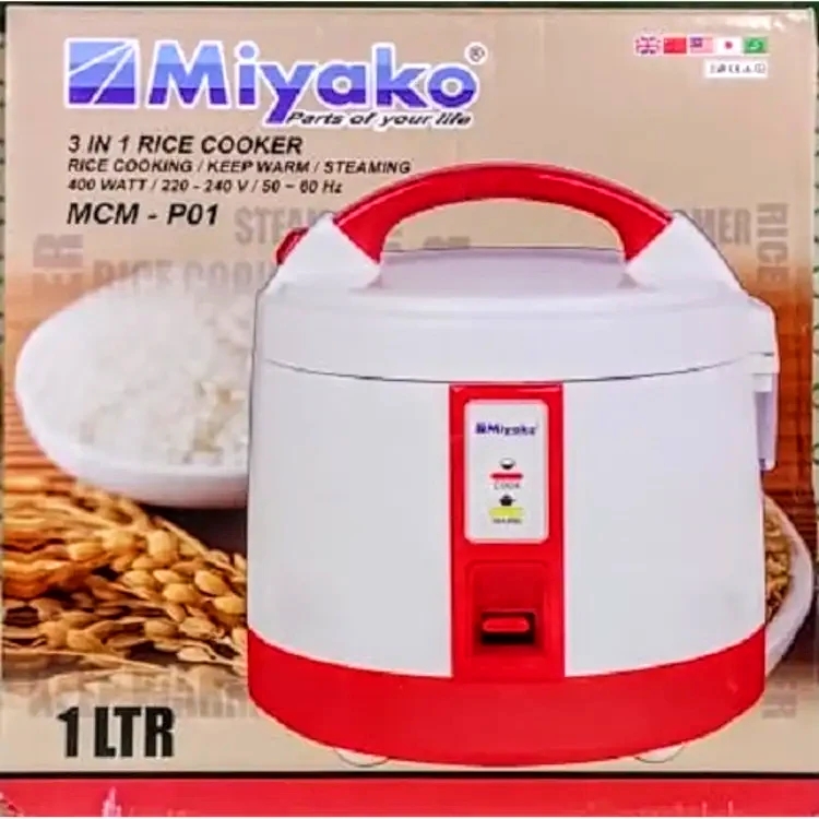 Miyako MCM-P01 Small Size Rice Cooker 1 Liter | Daraz.com.bd