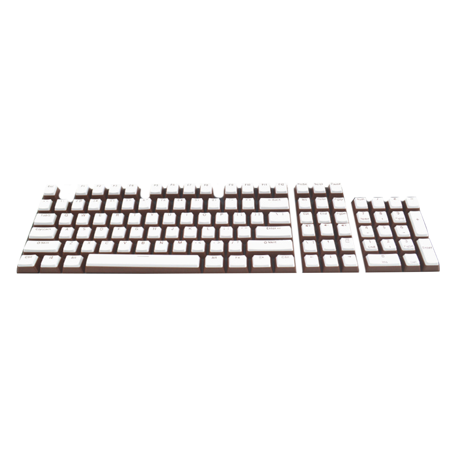 Mechanical Keyboard Caps Double Layer Dual Colors Mechanical Keyboard ...