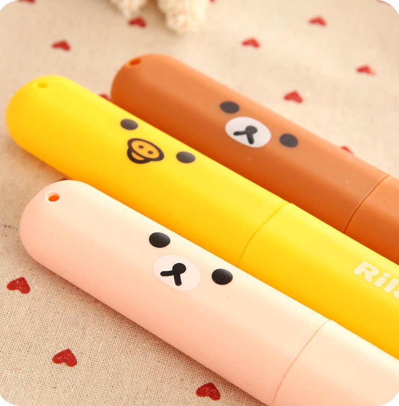 1 Pcs Dustproof Portable Tooth Brush Storage Holder Box Children Kids ...