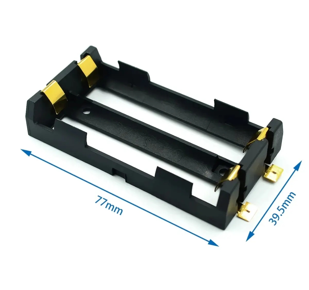 18650 Battery Holder Storage Box Case 1X 2X 3X 4X Slot Batteries ...